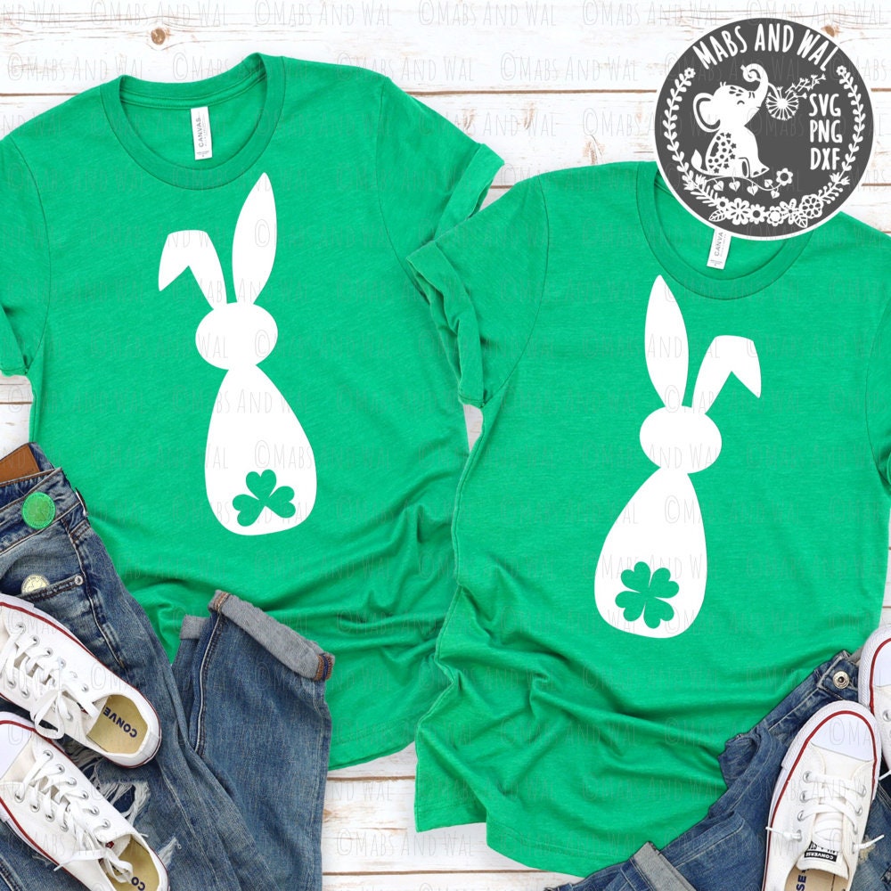 Rabbits windy day SVG PNG DXF digital cutting file/rabbits svg/Happy ...