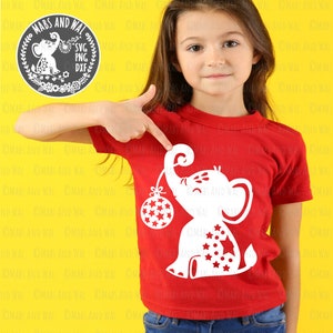 Elephant Bauble Ornament SVG PNG DXF Digital Cutting - Etsy