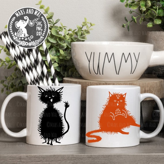 Crazy Cats SVG PNG DXF Digital Cutting File/cat Svg/funny Cat - Etsy