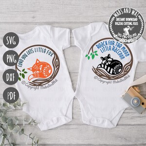 Woodland Animals Bundle 6 SVG PNG DXF Pdf Digital File/baby Animals Svg ...