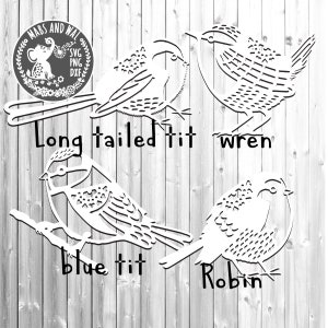 Birds SVG PNG DXF Digital Cutting File/robin Svg/wren Svg/long | Etsy