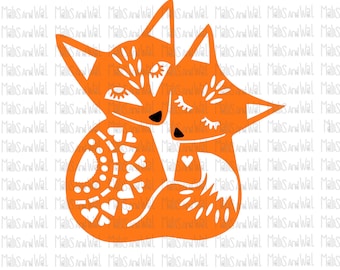 Fuchs svg | Etsy