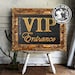 VIP Entrance Sign SVG PNG Dxf Digital Cutting File/vip Party Decor/vip ...