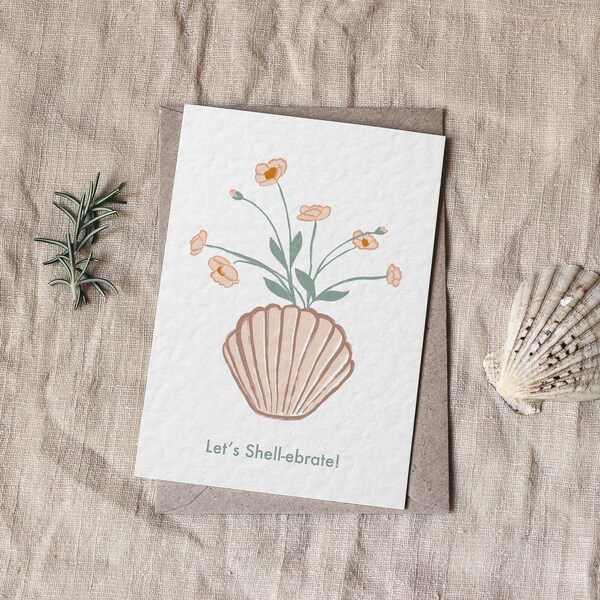 Seashell Vase - Etsy