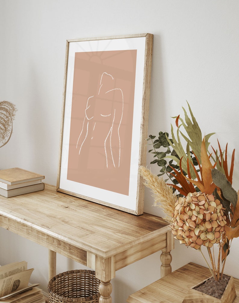 Set of 3 Female Form Art Prints Female Form Line Print Set - Etsy