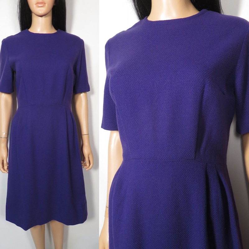 1960s Purple Dress - Etsy
