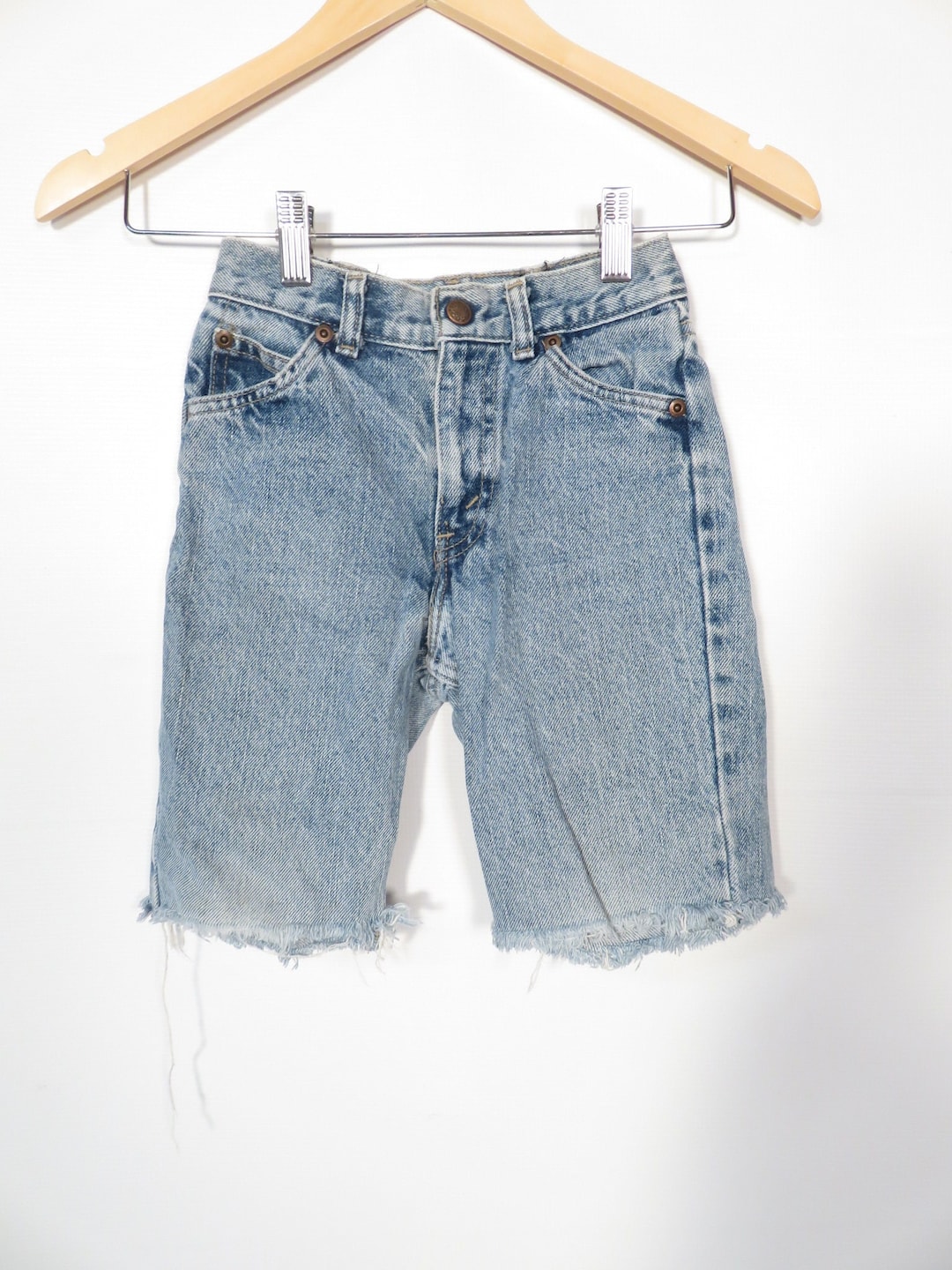 Vintage 80s/90s Kids Denim Jorts Cut off Shorts Size 7 Slim - Etsy