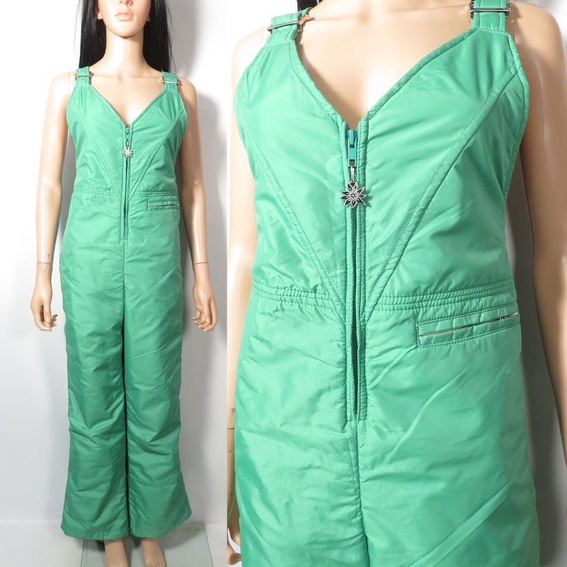 Green Ski S Suits Woman - Etsy