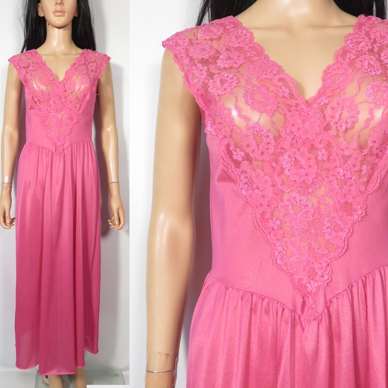 Pink Negligee - Etsy