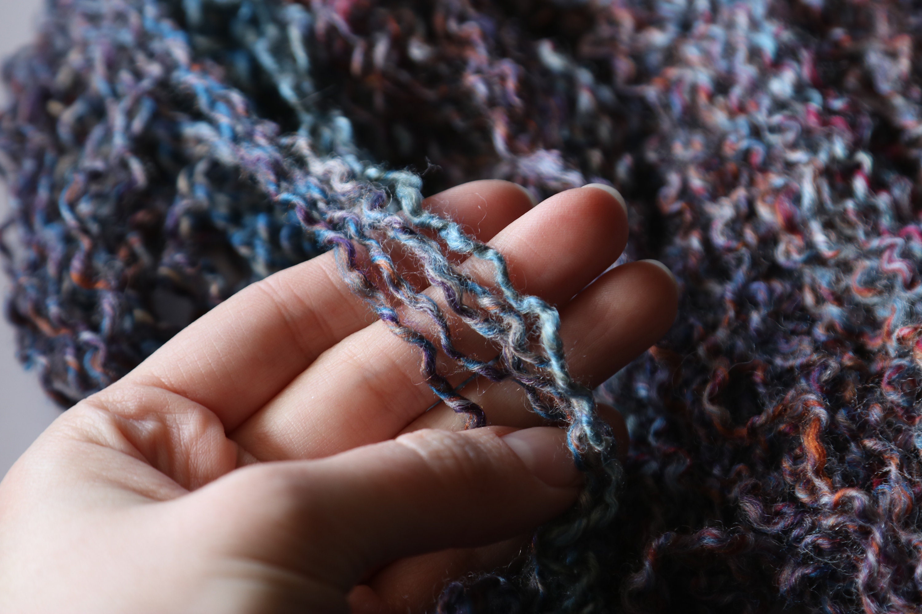 84 Yards - Multi Color Upcycled Yarn - Etsy