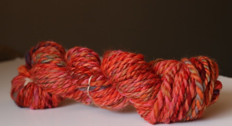 31 Yds Handspun Two-ply Yarn - Etsy