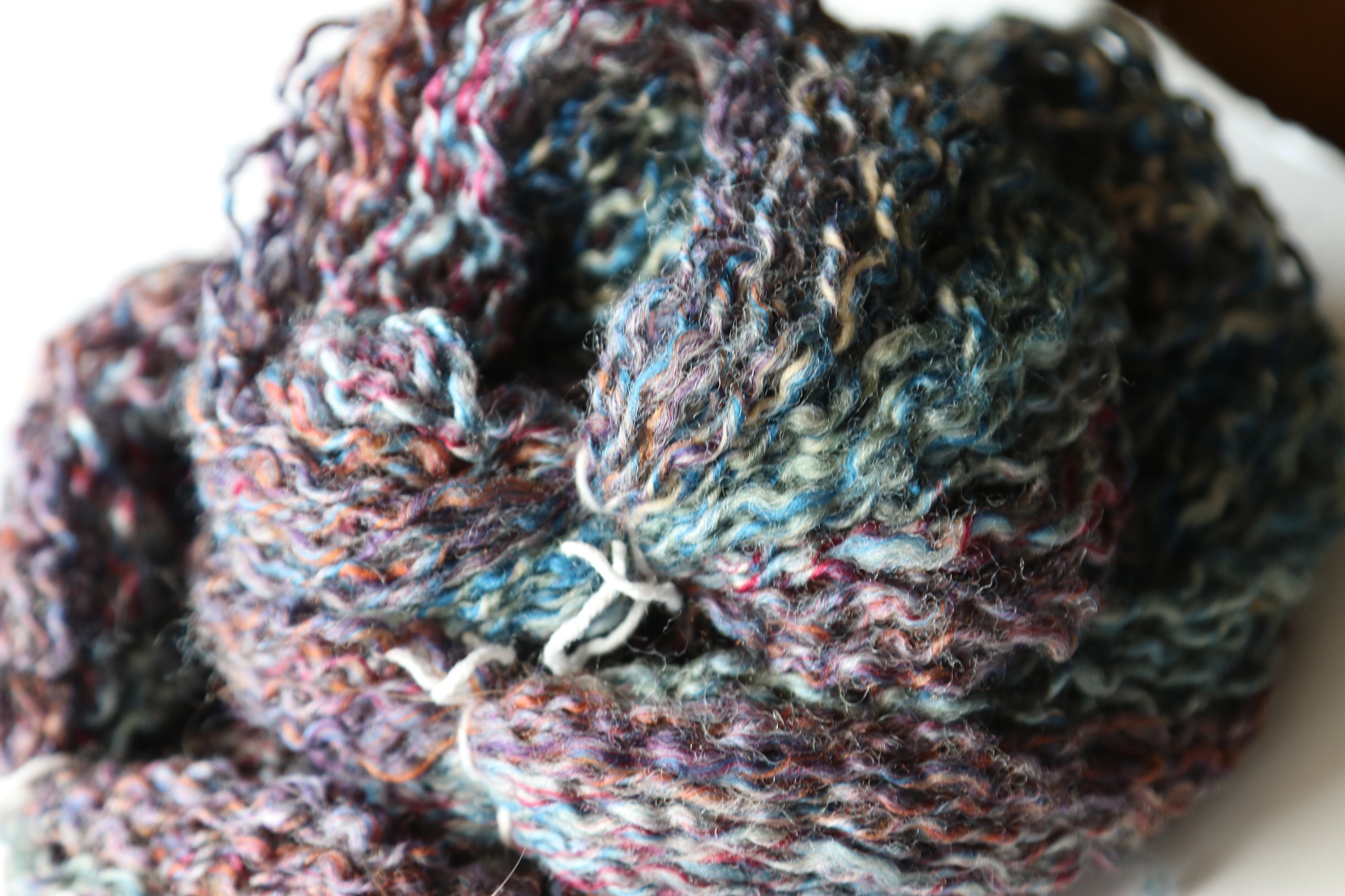 84 Yards - Multi Color Upcycled Yarn - Etsy