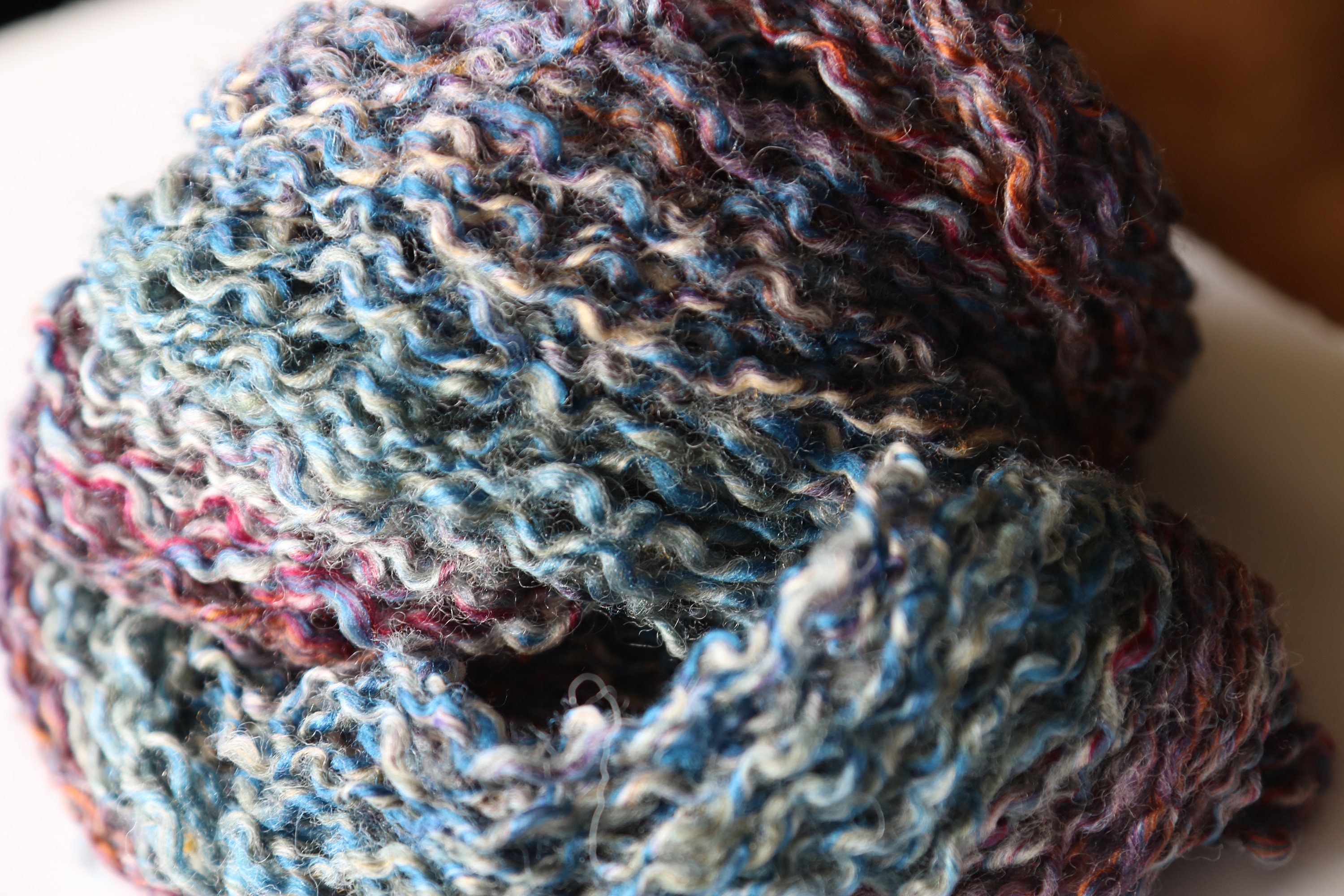 84 Yards - Multi Color Upcycled Yarn - Etsy