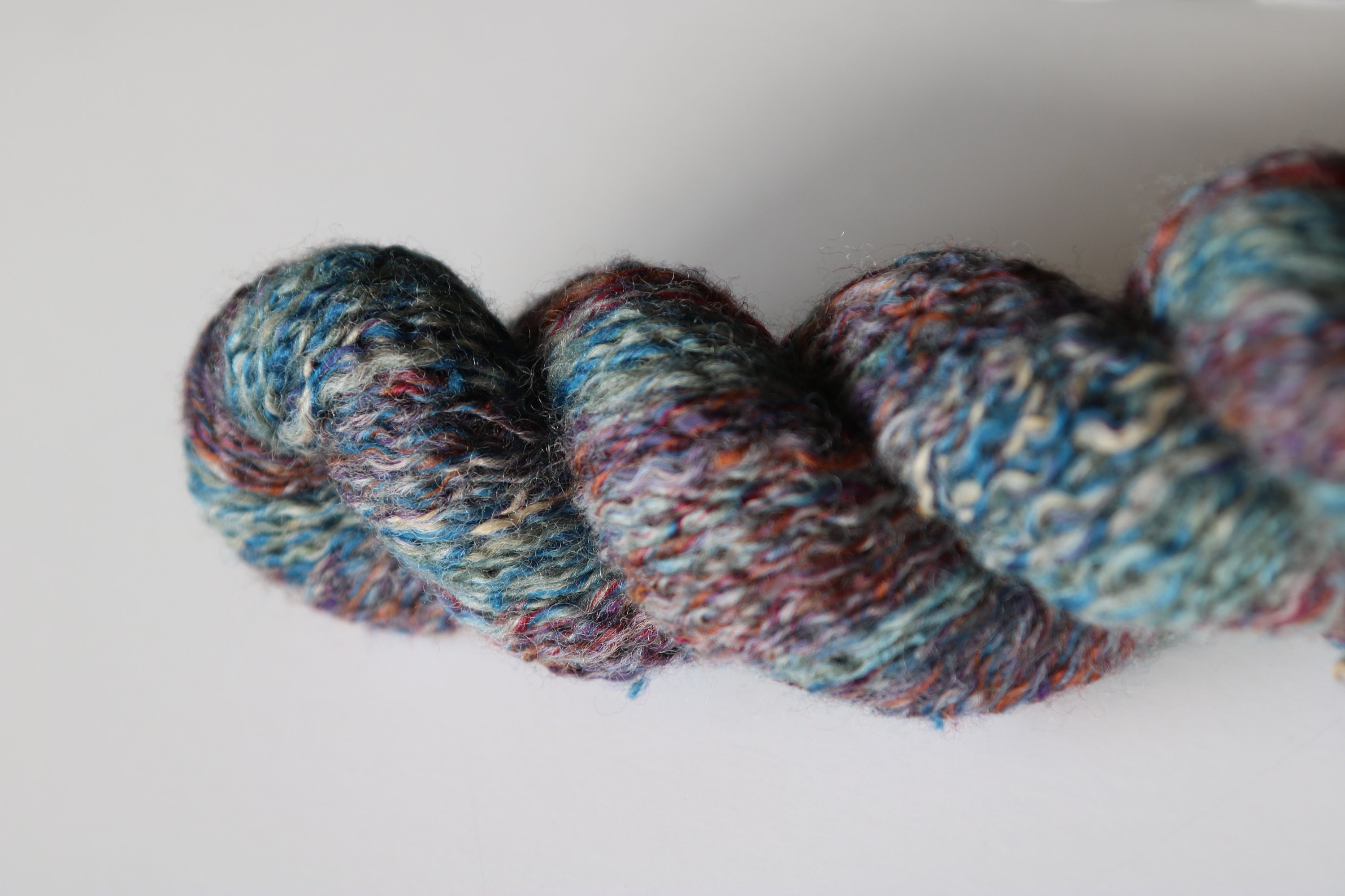 84 Yards - Multi Color Upcycled Yarn - Etsy