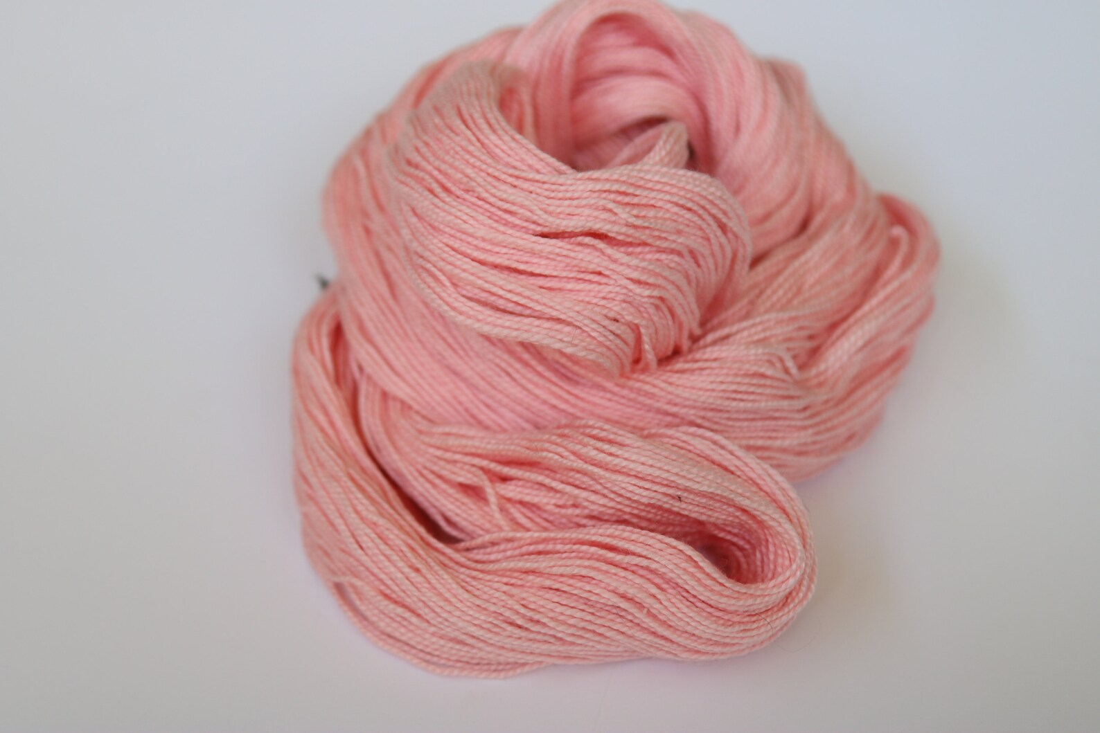 124 Yards - Pink Cotton Upcycled Yarn - Etsy