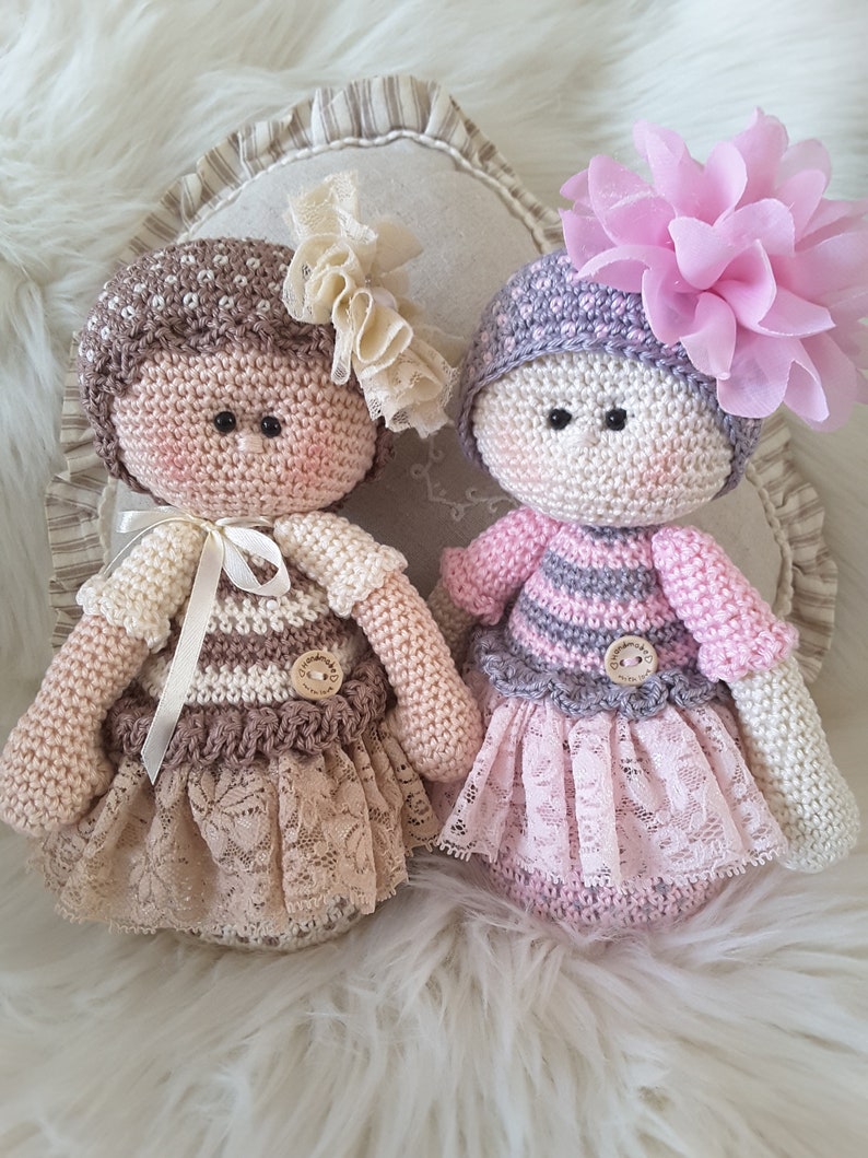 Crochet Pattern Dolly in English Nederlands and Deutsch - Etsy