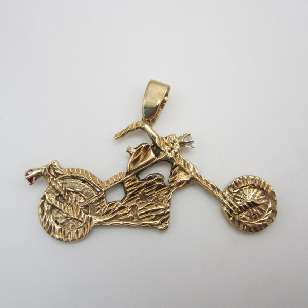 Motorcycle Pendant - Etsy