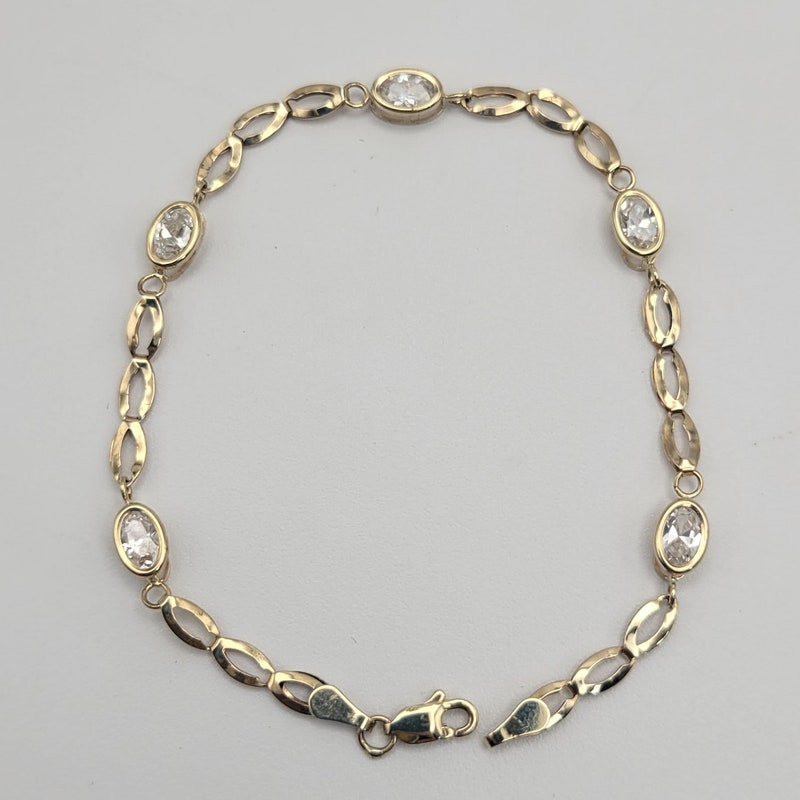 10k Gold Bracelet - Etsy