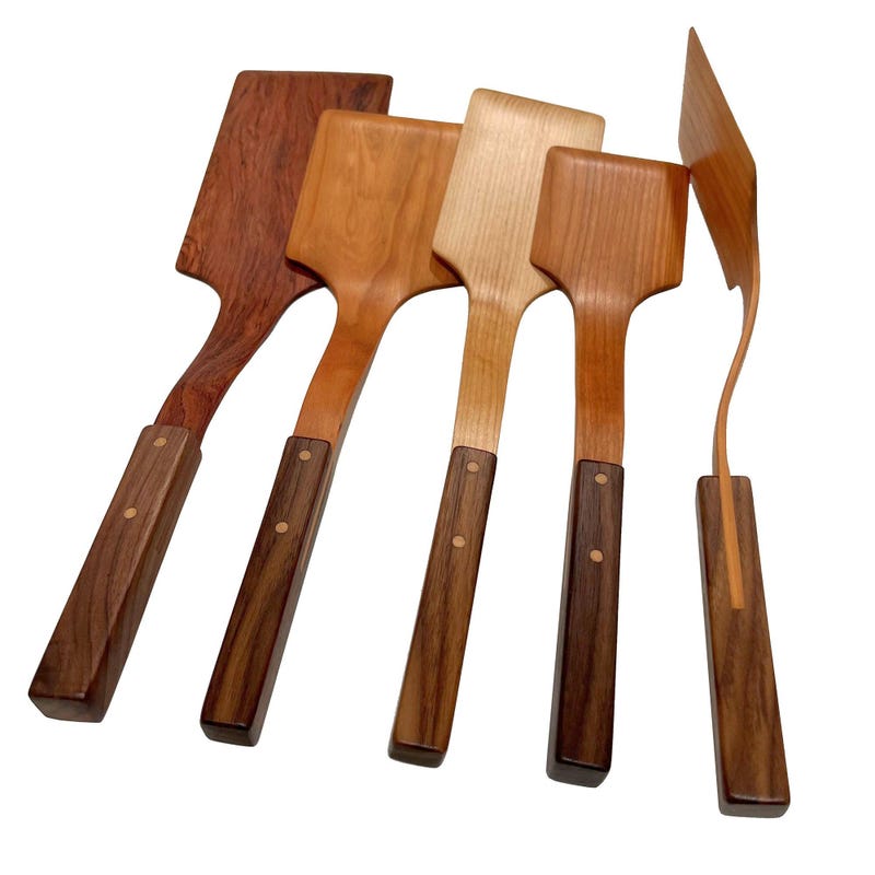Flat Wood Spatula - Etsy