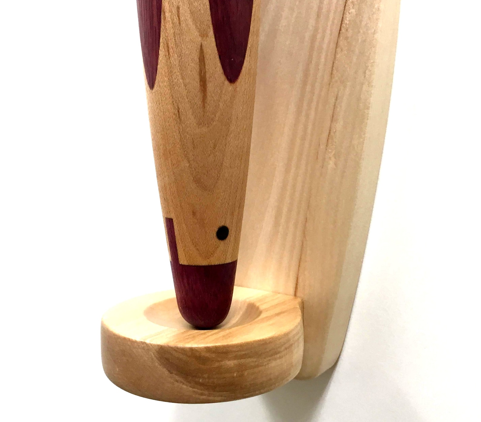 Vertical Rolling Pin Holder: Wall Mount Kitchen Utensil Organizer - Etsy