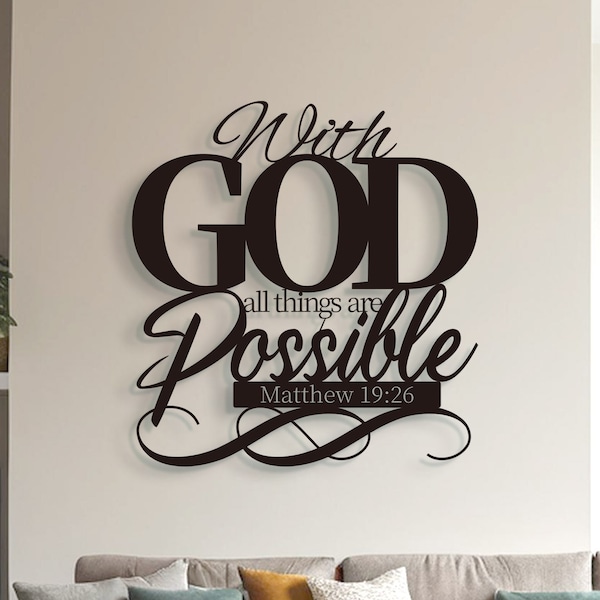 Scripture Metal Wall Art - Etsy
