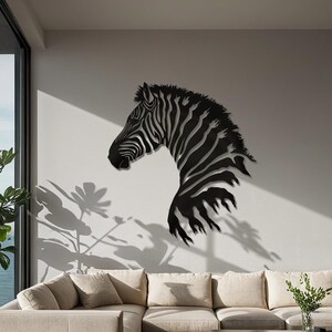 Metal Zebra Decor,zebra Metal Wall Decor,zebra Metal Art, Metal Zebra ...