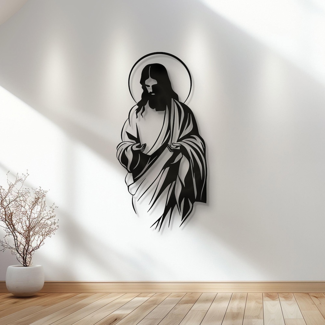Jesus Metal Wall Decor, Metal Jesus Wall Art,lord Metal Wall Decor ...