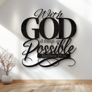 Christian Metal Wall Decor,jesus Wall Decor,metal Bible Verse,metal ...