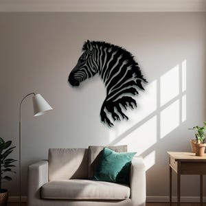 Metal Zebra Decor,zebra Metal Wall Decor,zebra Metal Art, Metal Zebra ...
