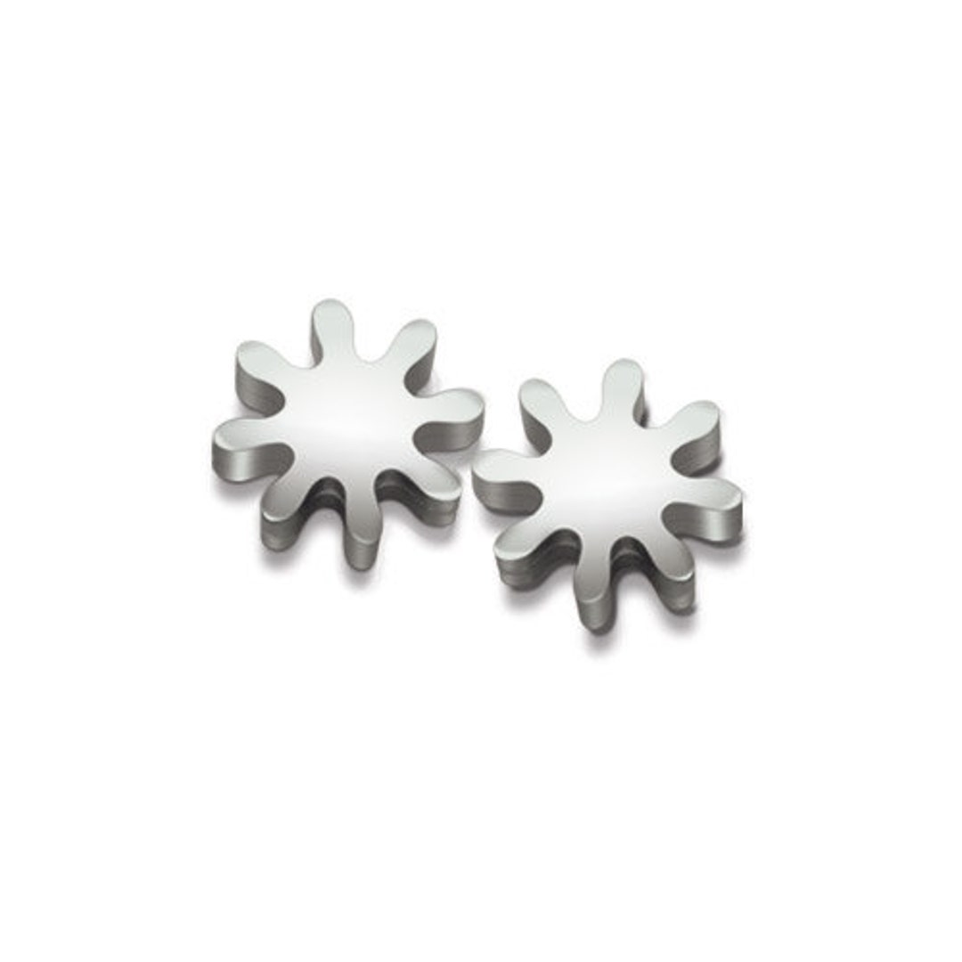 Gear Post Earrings - Etsy