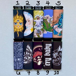 LIMITED You Choose Over 20 Designs Handmade Art Lighters Custom Art ...