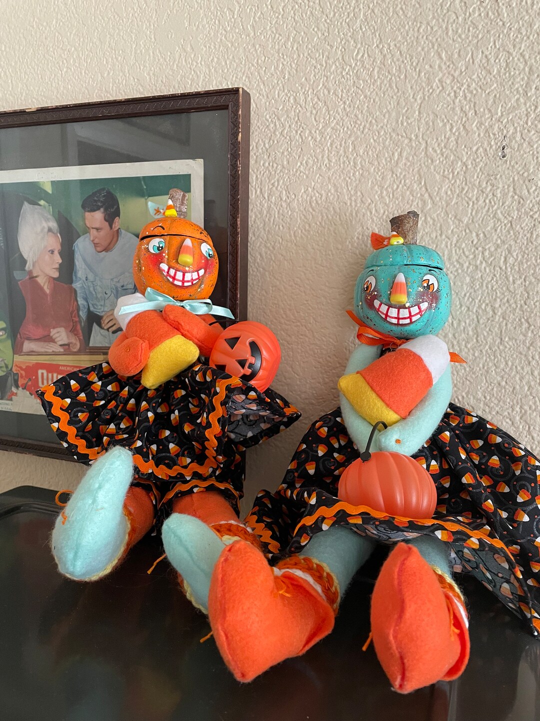 Handmade Pumpkin Doll - Etsy