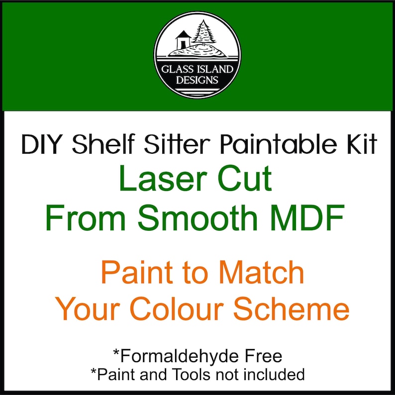 DIY Owl Paint Kit - Laser Cut MDF Wood Craft - Owl Shelf Sitter ...