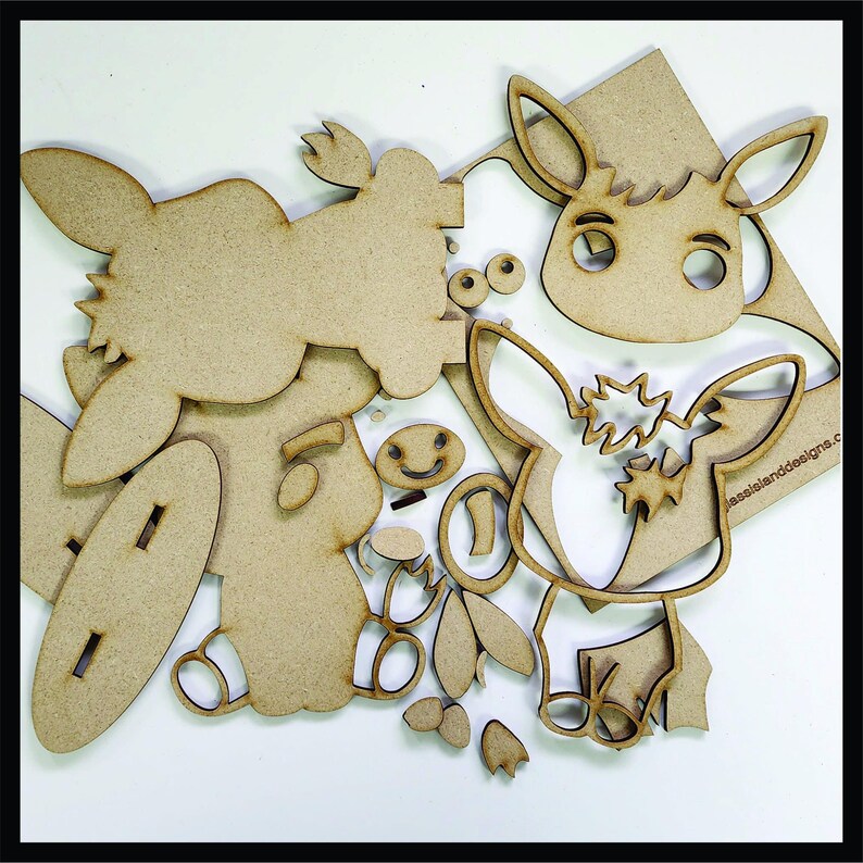 Donkey Paint Kit – Laser Cut MDF Wood Craft Décor - for Shelf Decor ...