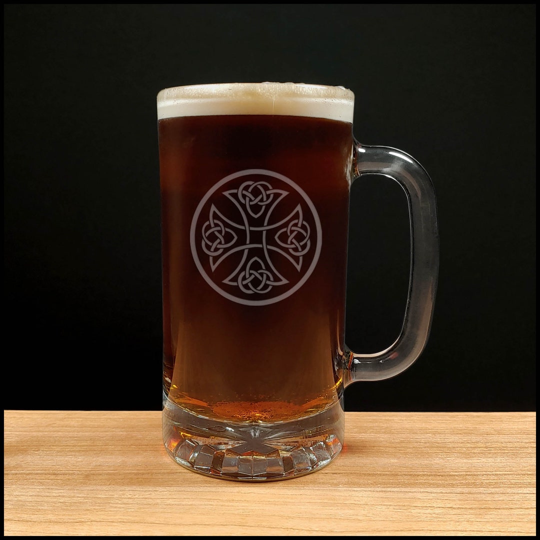 Celtic Beer Mug Design 1 Personalized Gift Free - Etsy