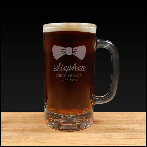 Groom Beer Mug - Etsy