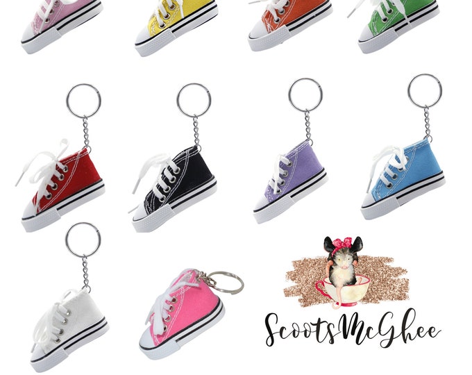 Shoe Mini Keychain, Shoe Keychain, Custom Keychain, Keychain, Cute ...