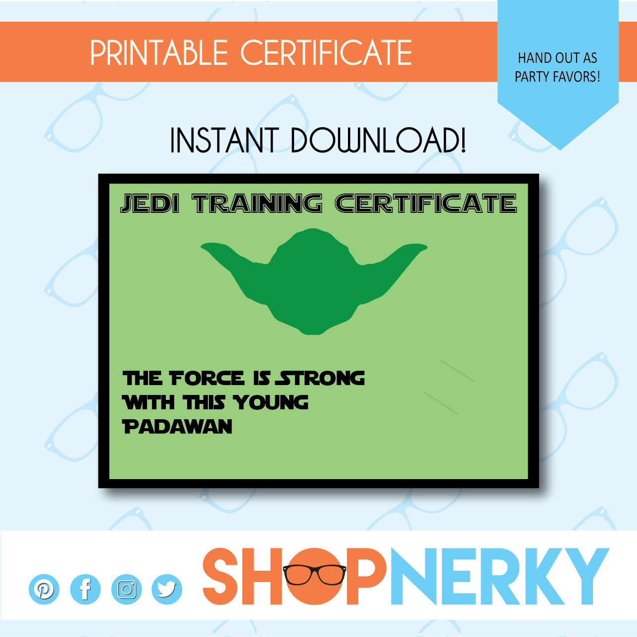 Star Wars Jedi Certificate Template Free
