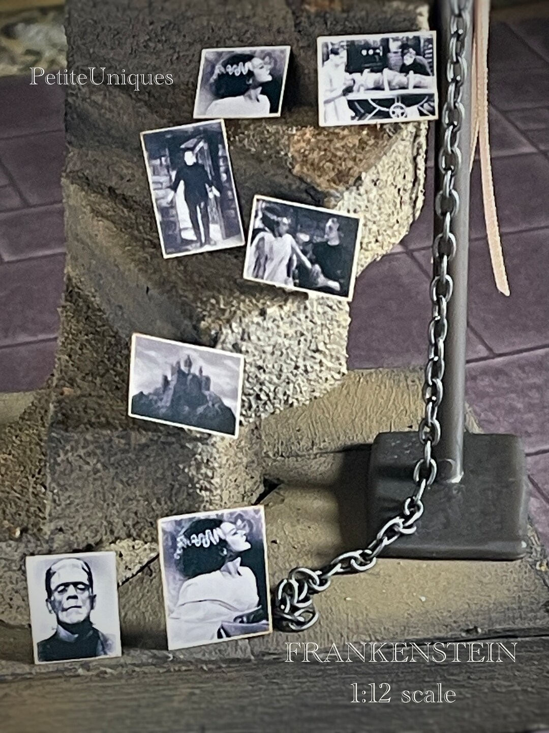 Dollhouse, Photos, Miniature, Frankenstein, Bride, Spooky, Labratory ...