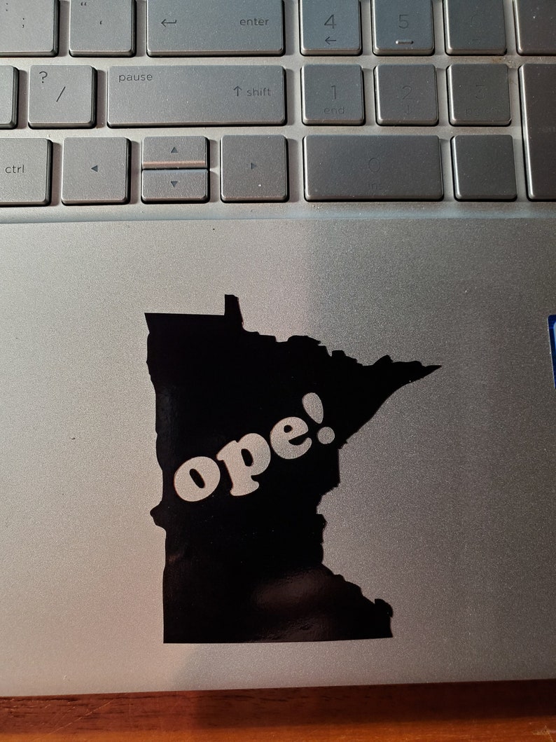 MN Ope Vinyl Sticker Ope Ope Sticker Minnesota Sticker Minnesota Ope ...