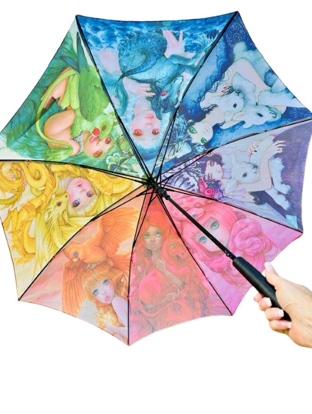 Over the Rainbow Umbrella Etsy Canada