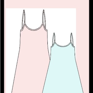 Sewing Pattern: Strap Dress 2 Pattern Pack - Etsy