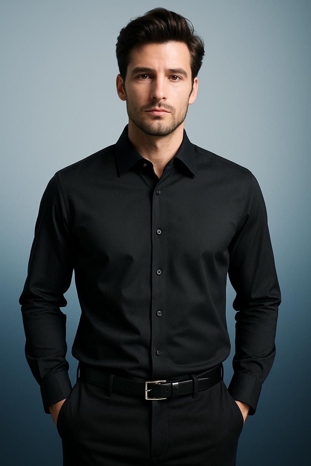 Men's Standard Shirt - PDF Sewing Pattern - Sizes 36/46 to 48/58 - Etsy
