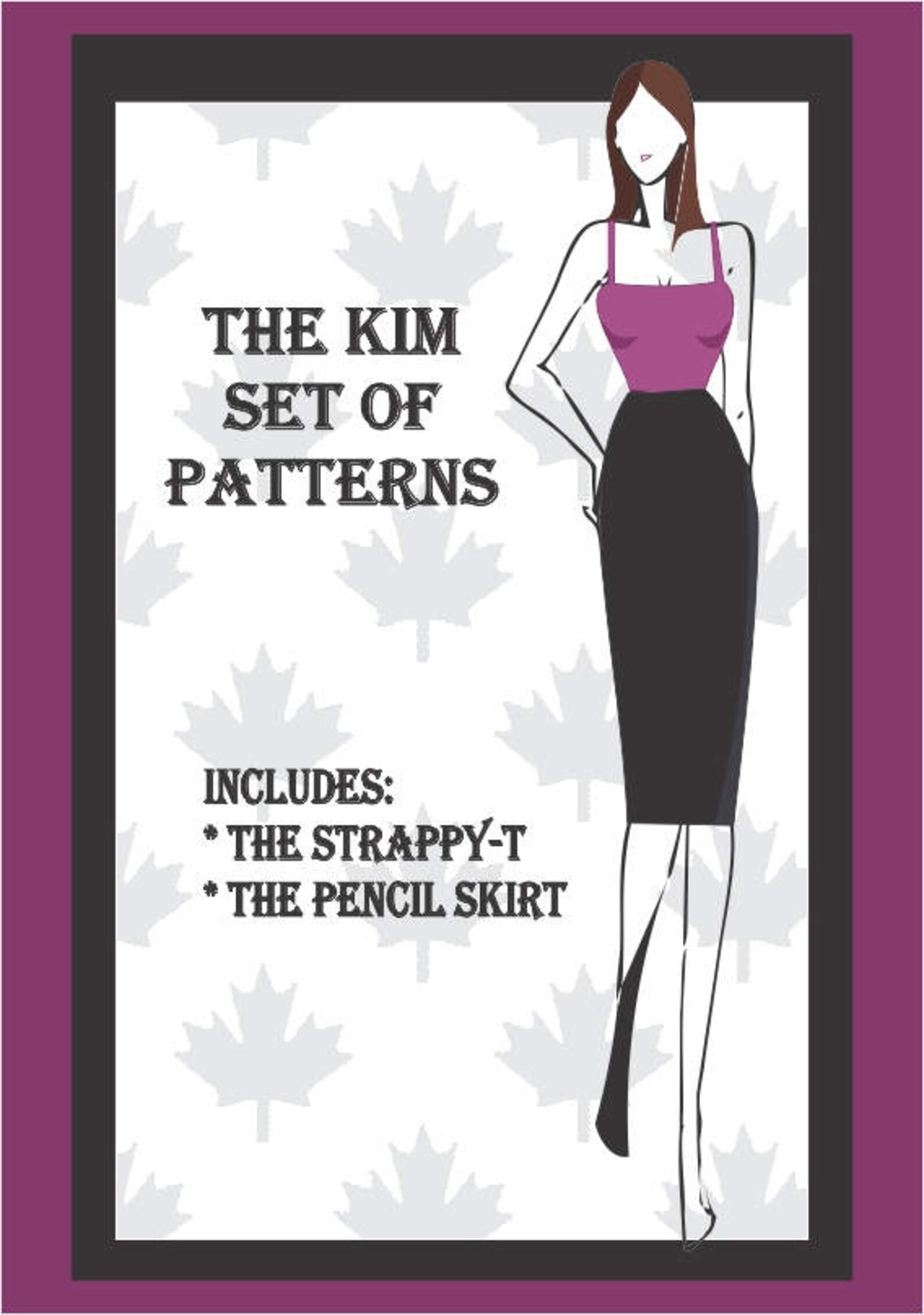 Kim Set of Sewing Patterns - Etsy