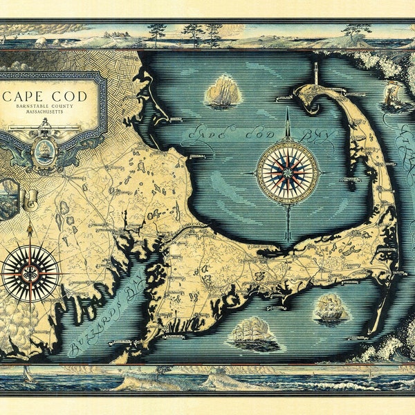 Cape Cod Bay - Etsy