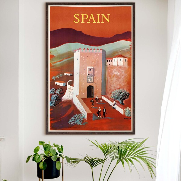 Spanish Poster - Etsy