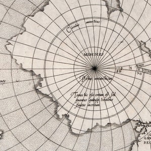 World Map 1564, Old Map of the World in High Resolution Prints up to ...