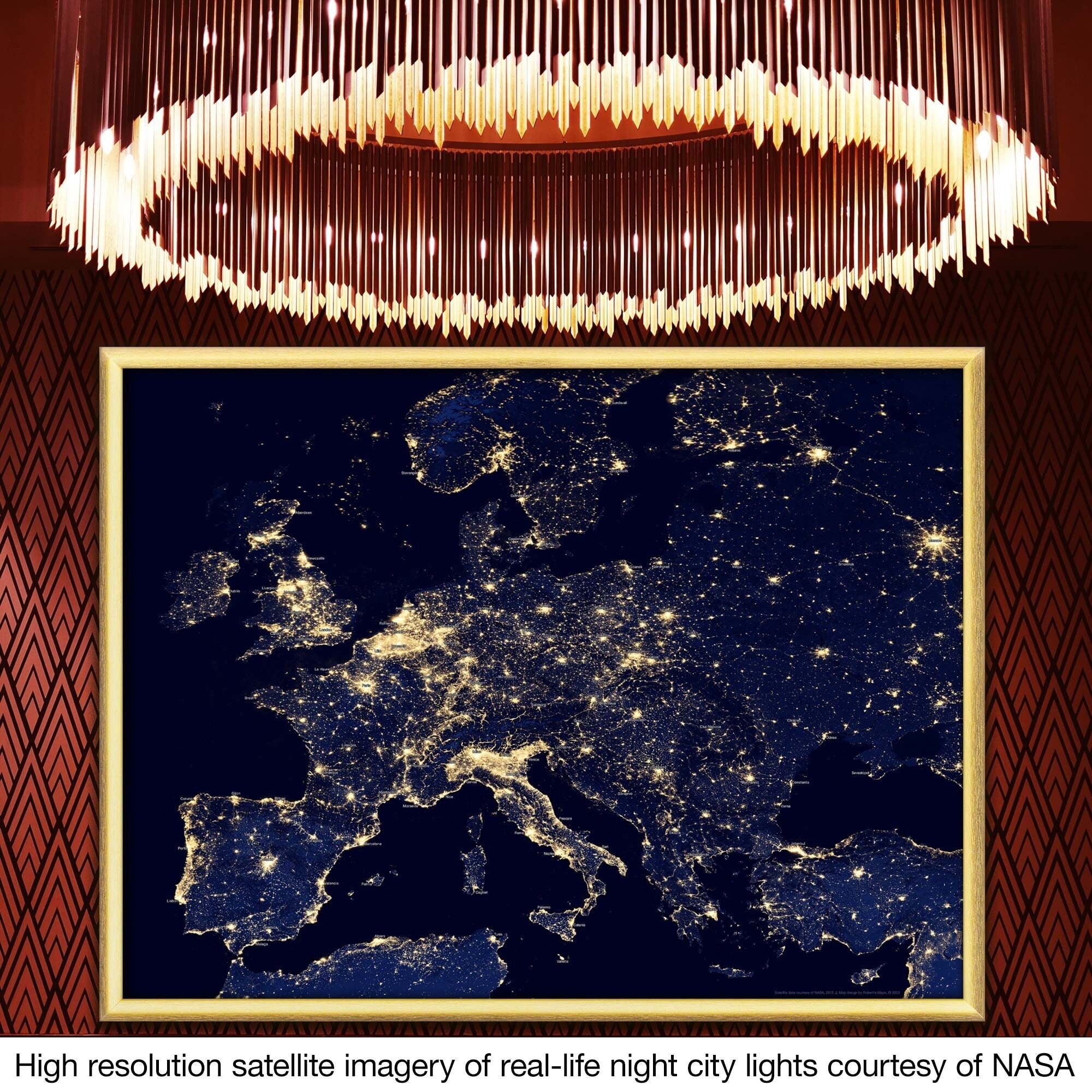 Nasa High Resolution Lighting