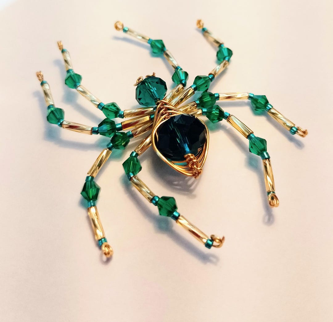 Emerald Goddess Spider is Looking for a Home - Halloween, Goth, Pagan ...