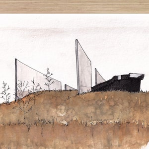 SEPTEMBER 11 FLIGHT 93 MEMORIAL - 9/11, Architecture, Drawing ...